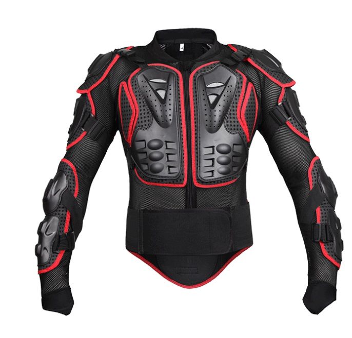 Motorcycle Full Body Armor Jacket Motocross Racing Spine