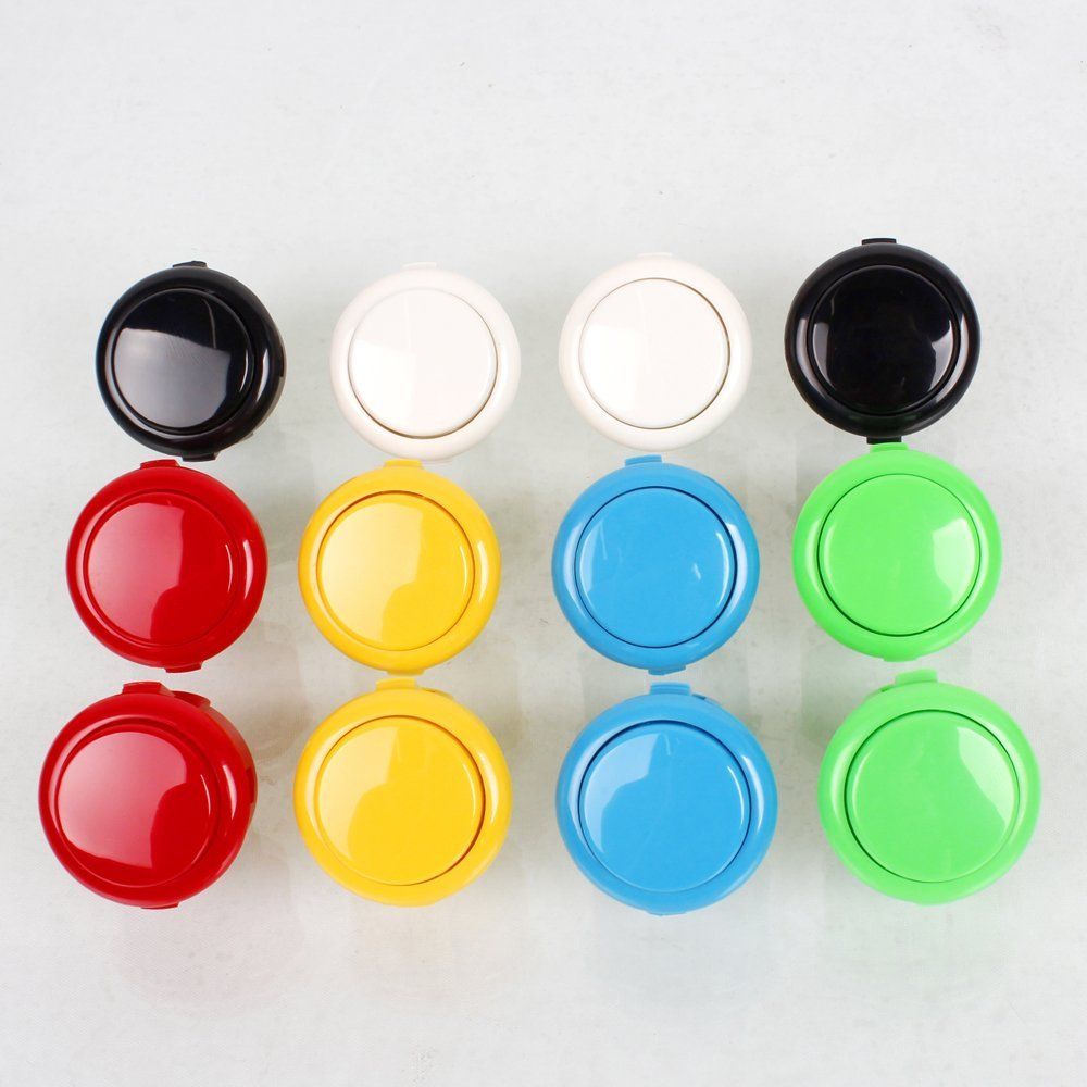 2021 Original Sanwa Rocker Sanwa 30mm Button Push Button Switch Arcade ...