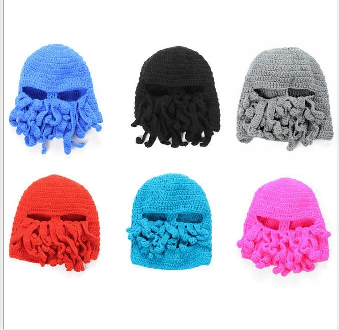 Wholesale Best Quality BRAND Unisex Octopus Beanie Squid Caps Men ...