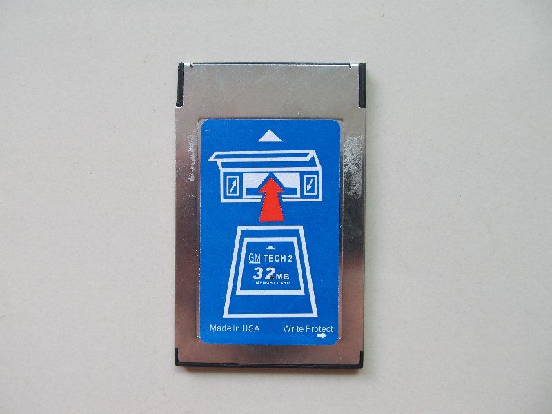 GM Tech2 32 MB Memory Card GM Tech 2 Card For GM/Holden/Isuzu/Opel/Saab ...