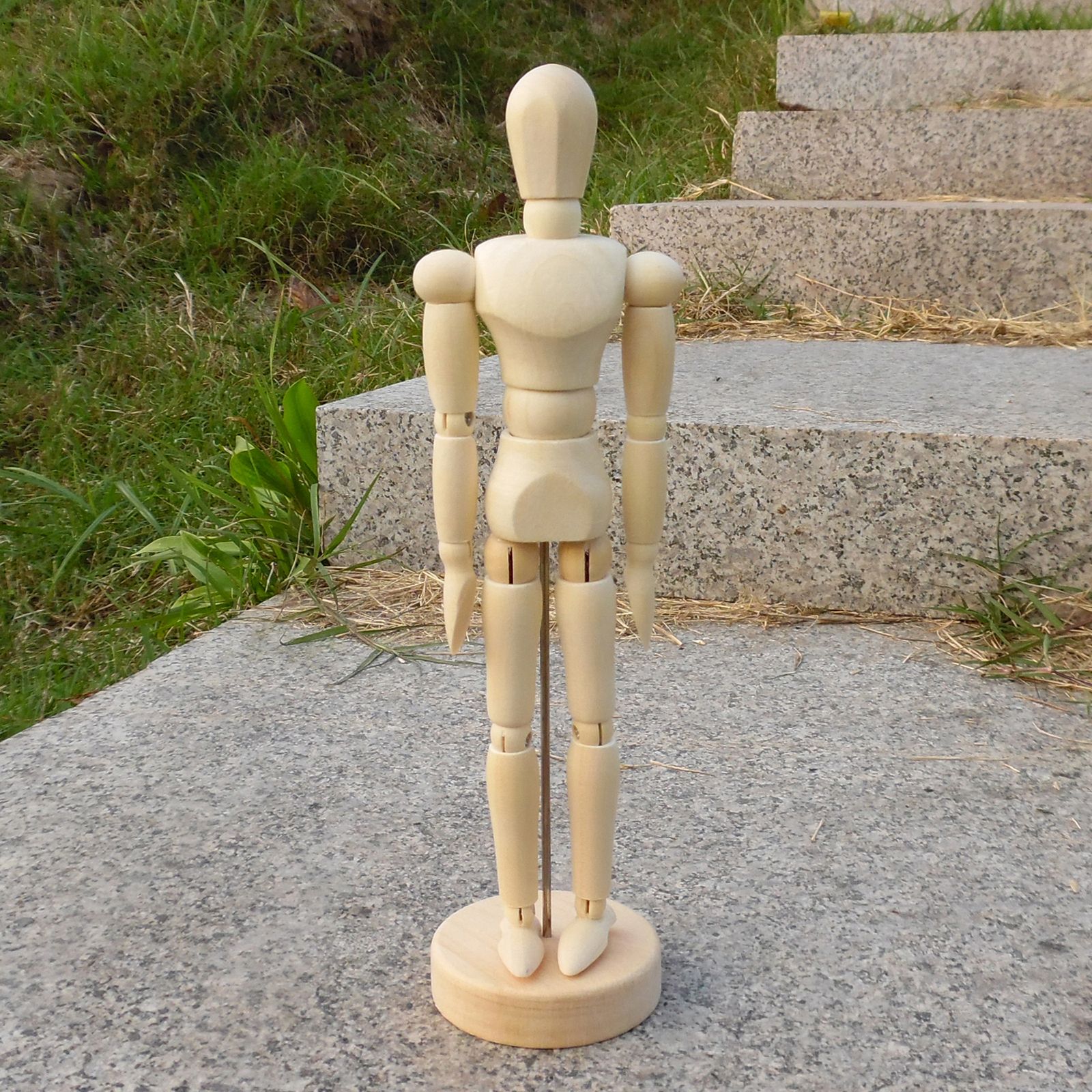 Polished Birch Wood Puppet,doll,manikin,articulated Wood Model,art ...