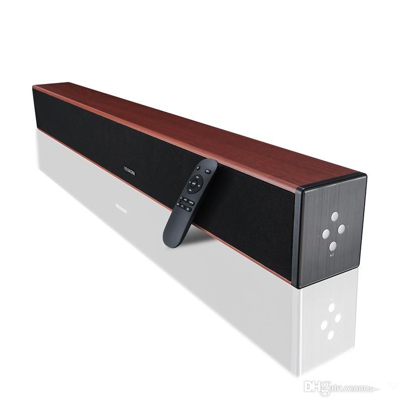 2018 Luxury Home Theater Soundbar Speaker Wooden Bluetooth Surround ...