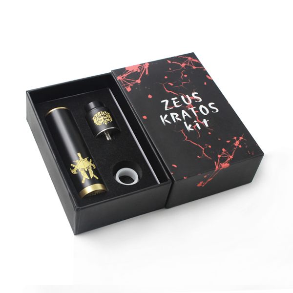 Zeus Kratos Mod Kit 24mm 18650 Battery Mod With Zeus Tank Peek ...