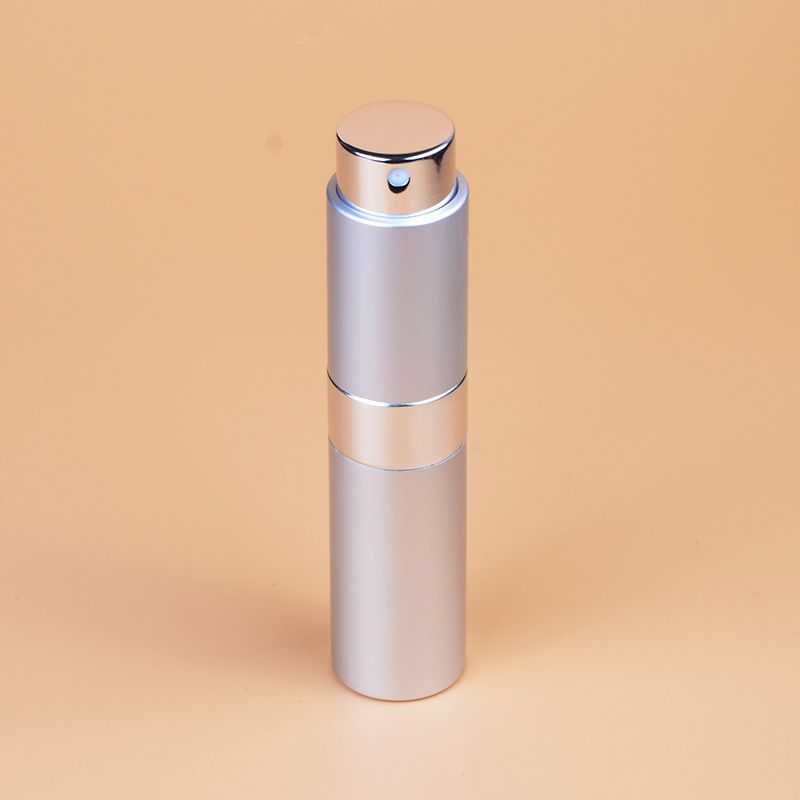 8ml Mini Portable Metal Spinning Round Perfume Atomizer Colorful Spray ...