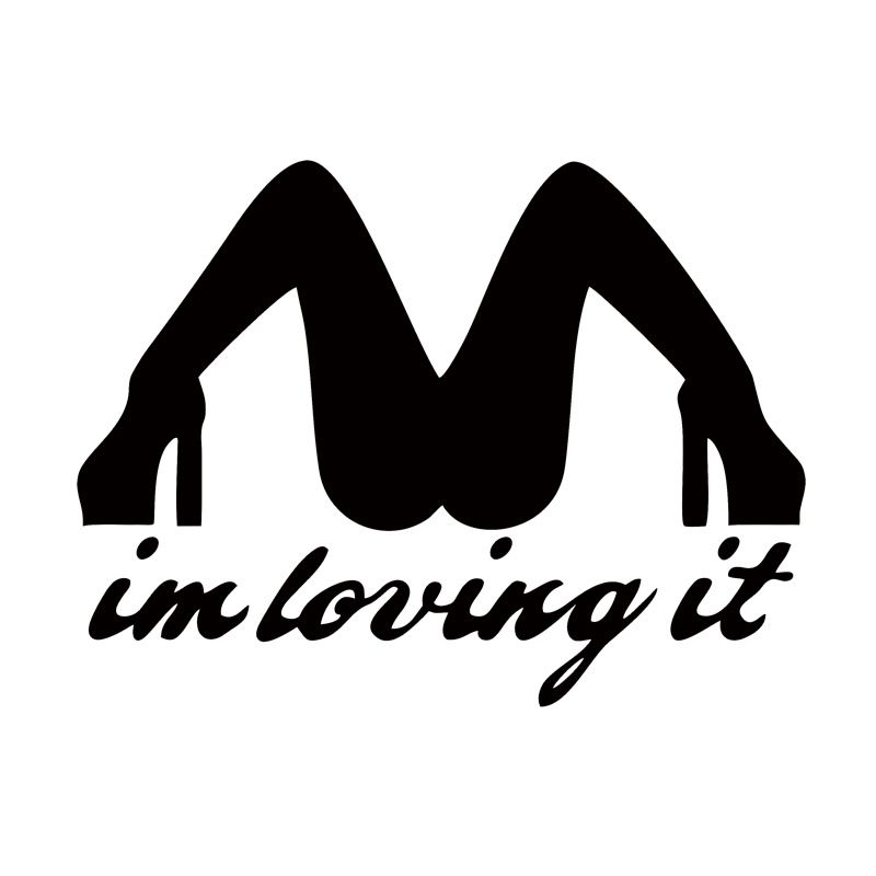 2019 For Im Loving It Funny Bumper Sticker Car Styling Jdm Car Window