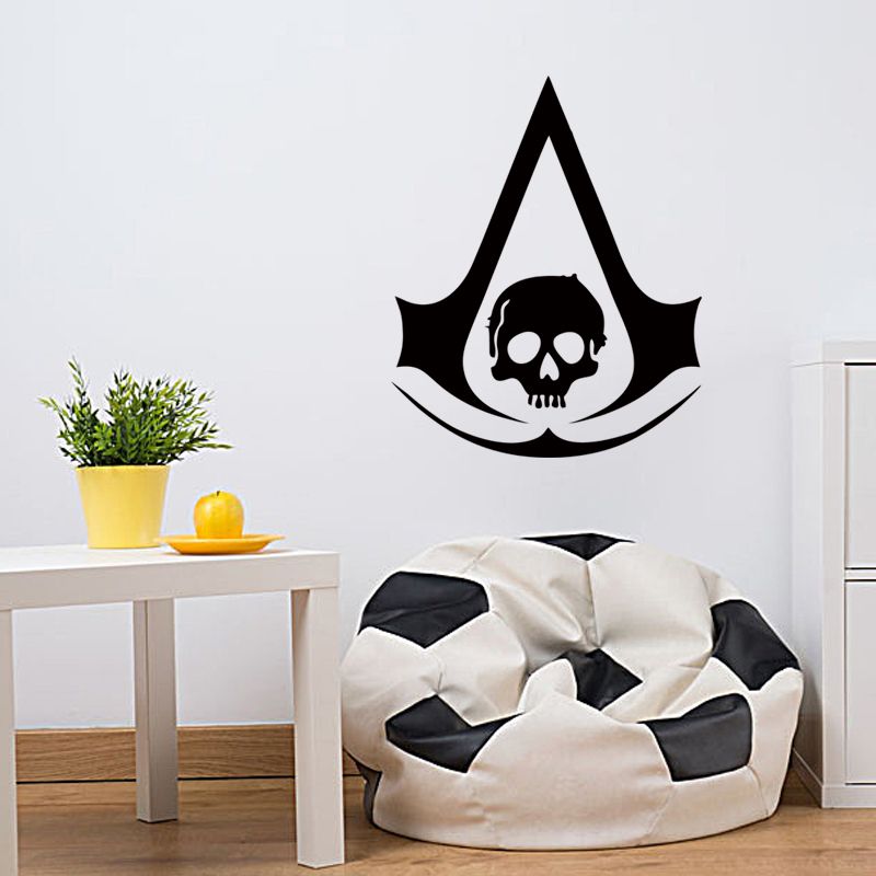 New Style Assassin'S Creed Art Decor Wall Stickers Vinyl Stickers ...