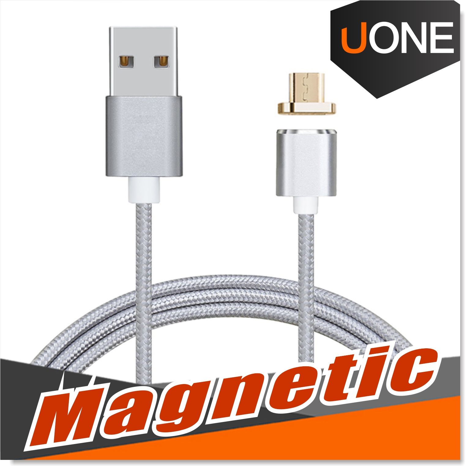 Magnetic Charger Adapter Micro USB Cable Durable Charging Sync ...