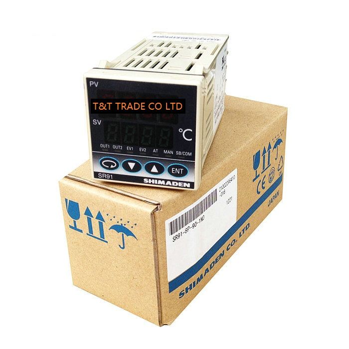 2020 Shimaden Temperature Controller SR91 8P 90 1N0 / SR91 8Y 90 1N0 / SR91 8V 90 1N0 / SR91 8I ...