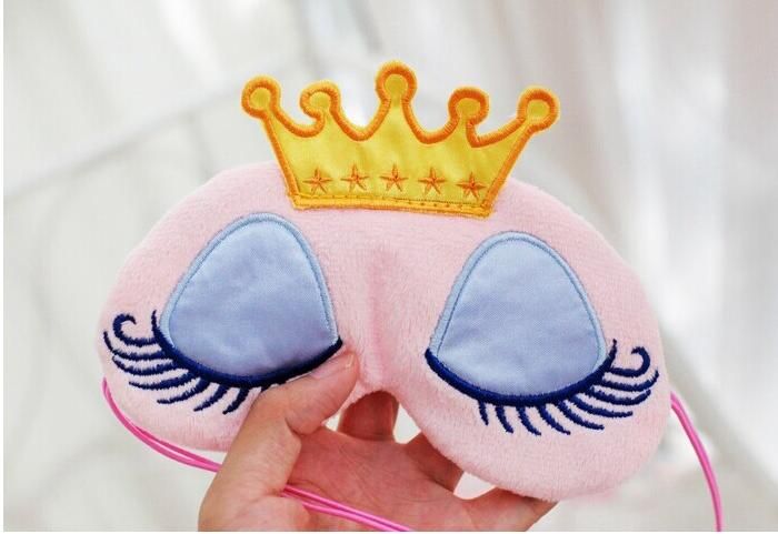 Lovely Princess Crown Fantasy Eyes Cover Travel Sleeping Blindfold ...