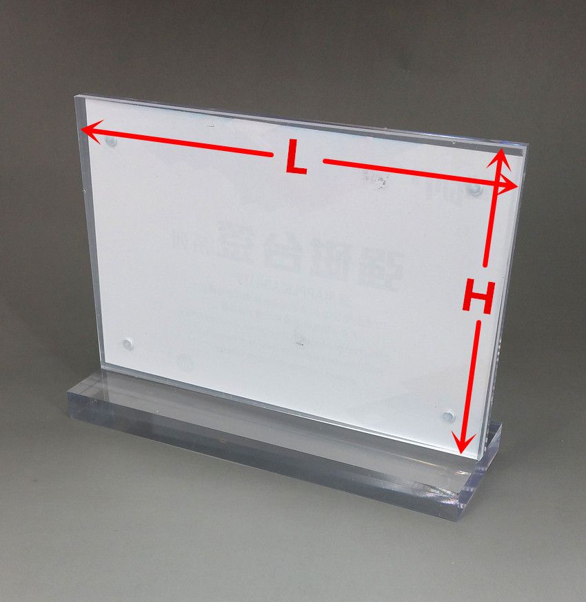 Other Labeling & Tagging Supplies Online Sale Clear Acrylic DL Labeling ...