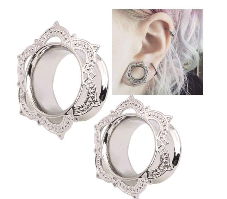 2019 New Fashion Ear Plugs 6mm 12mm Gauges Rhombus Angles Body Jewelry ...