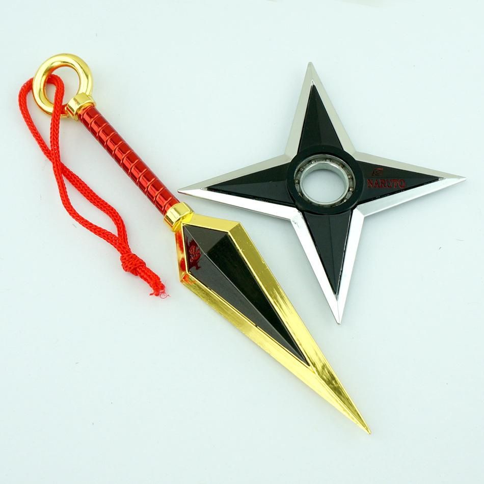 2017 11 17cm Anime Cosplay Naruto Kunai Kakashi Weapon Sasuke Sword ...
