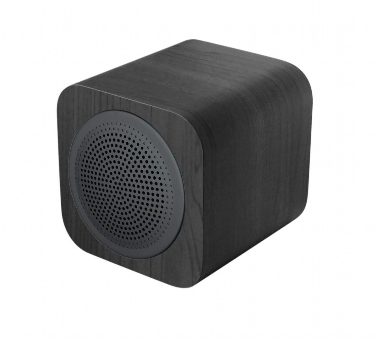 Best Mini Cube Shape Bluetooth Wooden Speaker With Wood Grain Pvc Cover ...