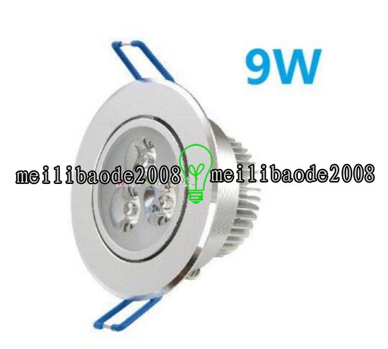 High Power Led Recessed Ceiling Lights 9W 12W 15W Dimmalbe Led Wall ...