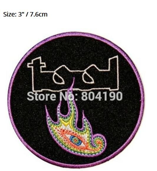 2020 3 Tool Eye Logo Art American Logo Music Band Embroidered Iron On ...
