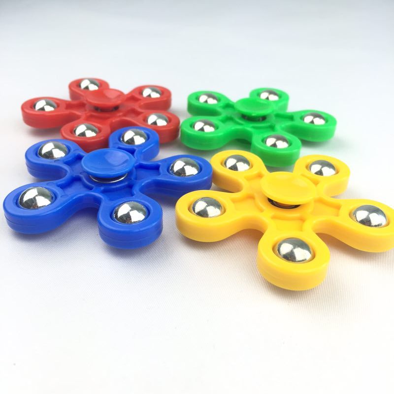 IN STOCK! Five-Pointed Star Spinner Fidget Toy Hand Spinner Children ...