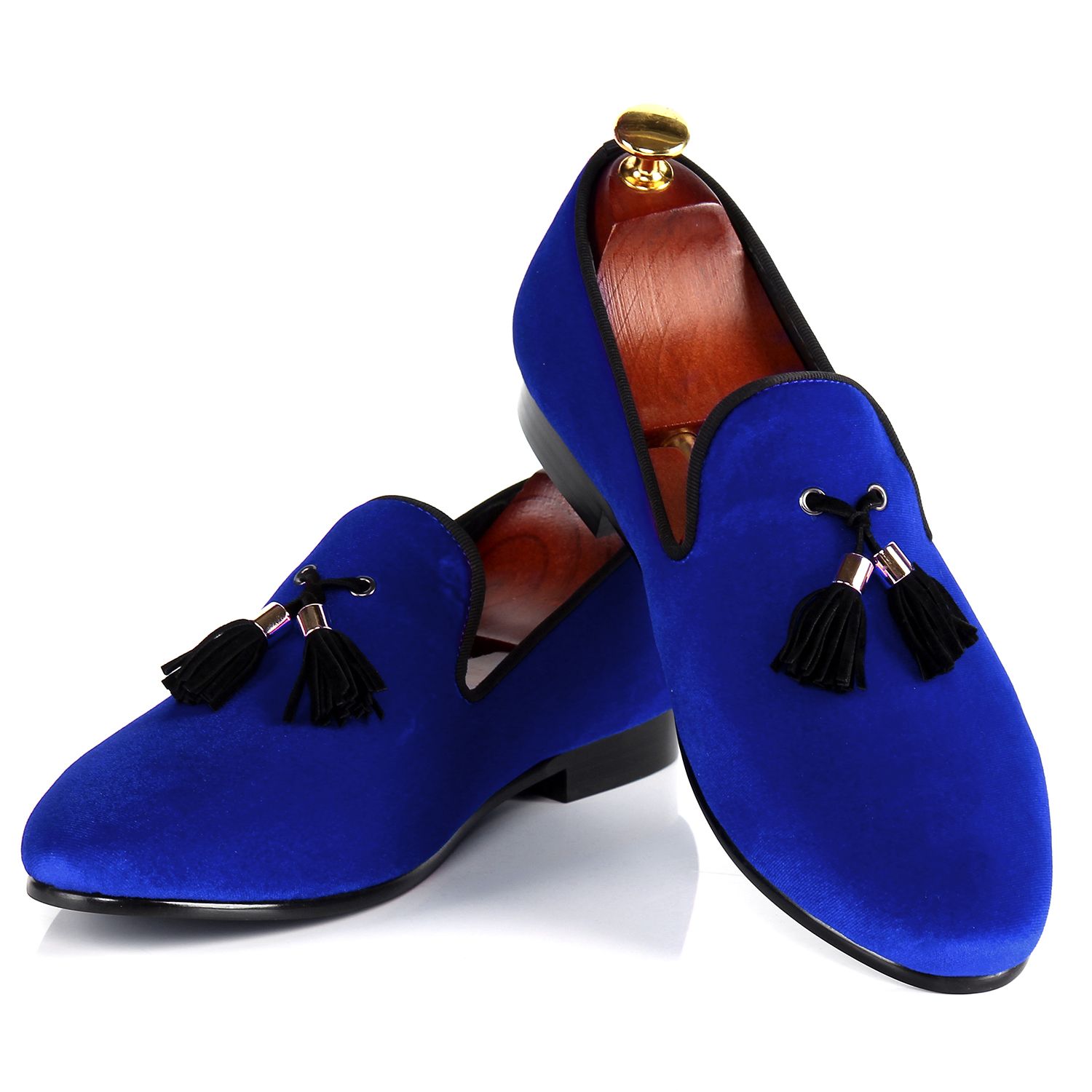 Blue Velvet Dress Shoes at Irene Troyer blog
