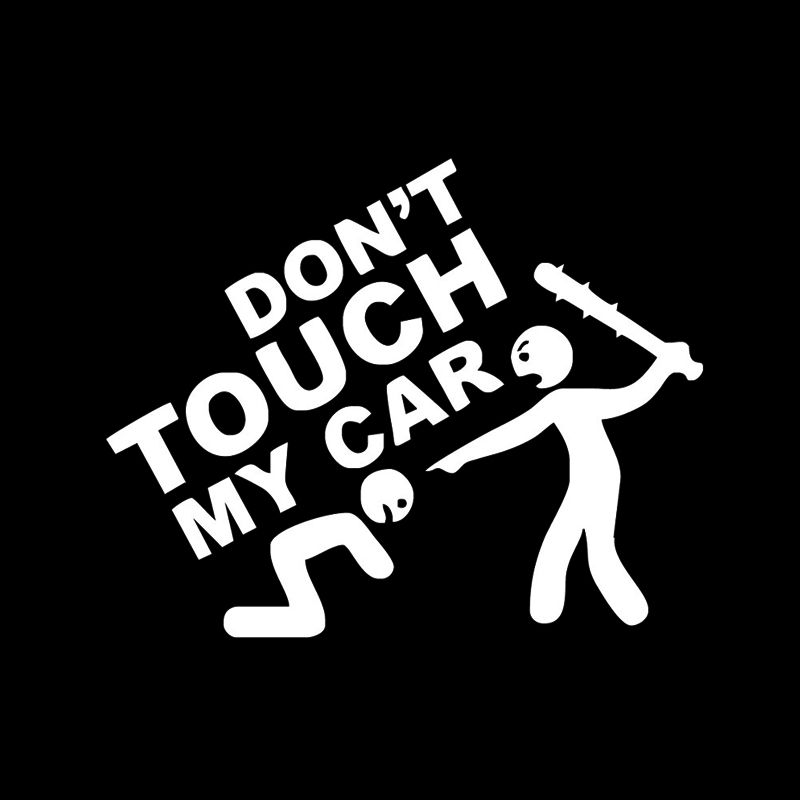 2019 2017 Hot Sale Car Stying Dont Touch My Car Vinyl Decal Jdm