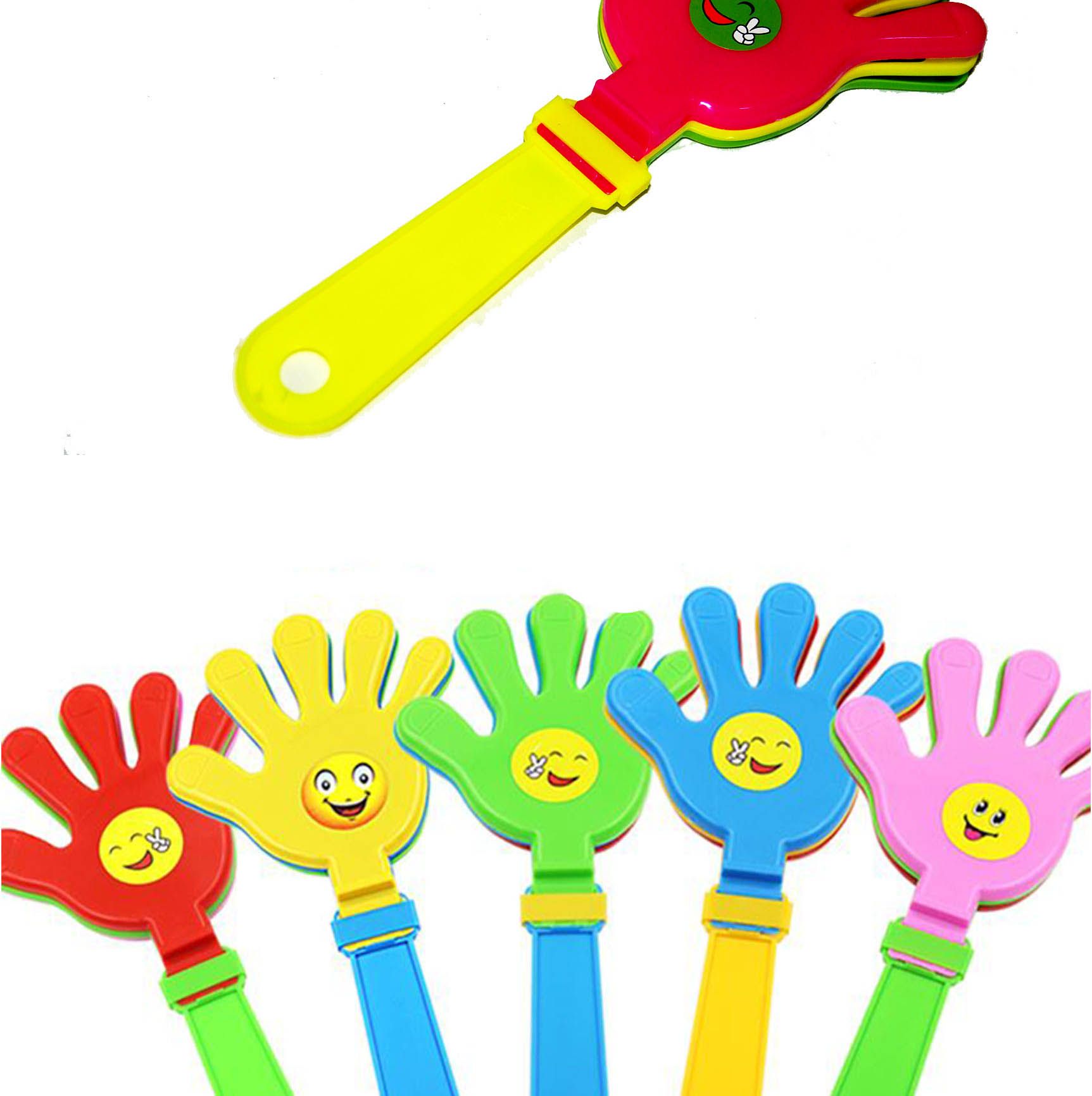 2017 19cm Plastic Hand Clapper Clap Toy Cheering Game Applause Concert ...