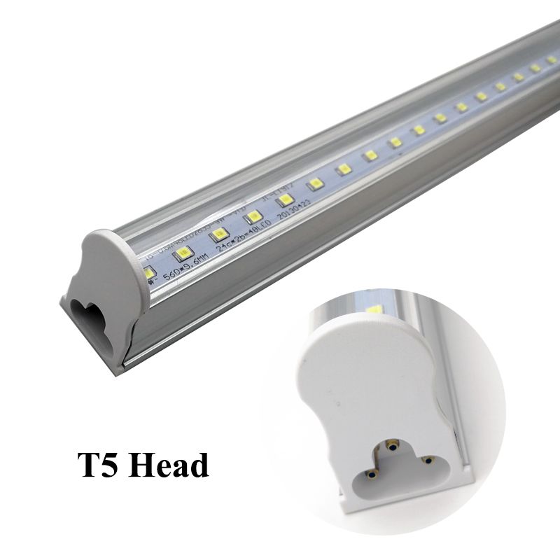 T5 1200mm Integrated 22W Led Tube Lights SMD 2835 LED Fluorescent 4FT ...