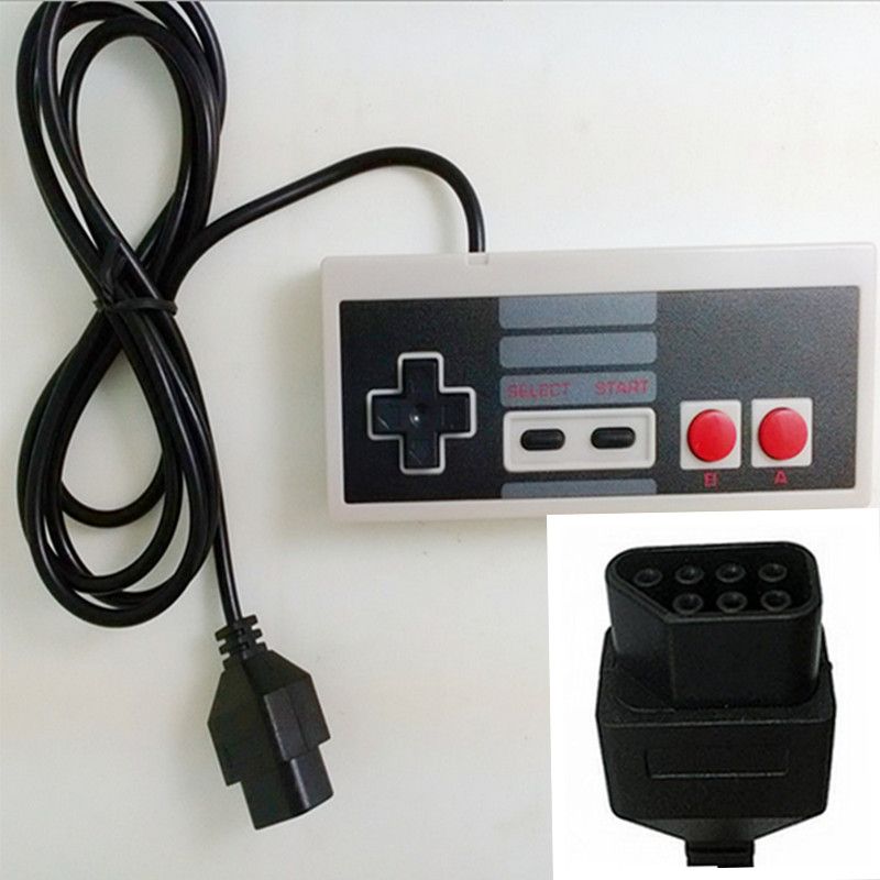 2017 NEW Controller For Mini NES 1.5M 2017 Style Controller Console ...