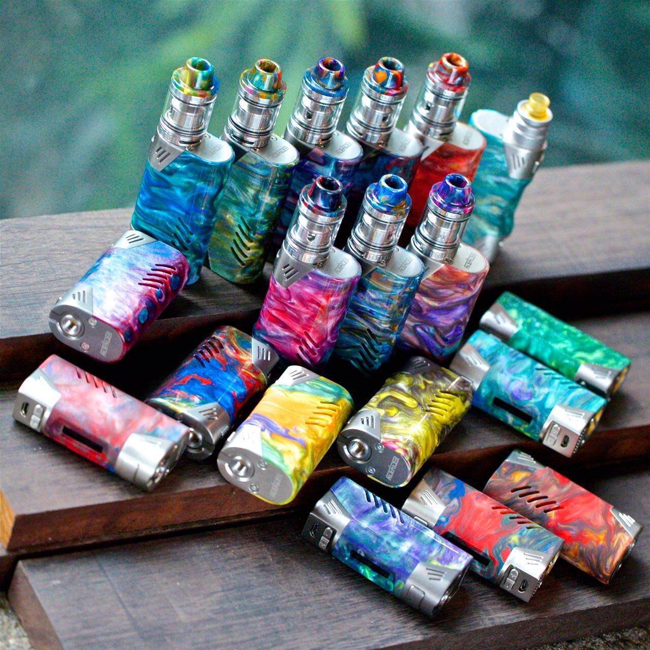 Special Unique Design Resin Box Mod Vaporizer New Arrival ORBIT Resin ...