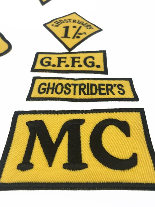 Best Quality New Arrival GHOSTRIDERS GERMANY Embroidered Iron On Sew On ...