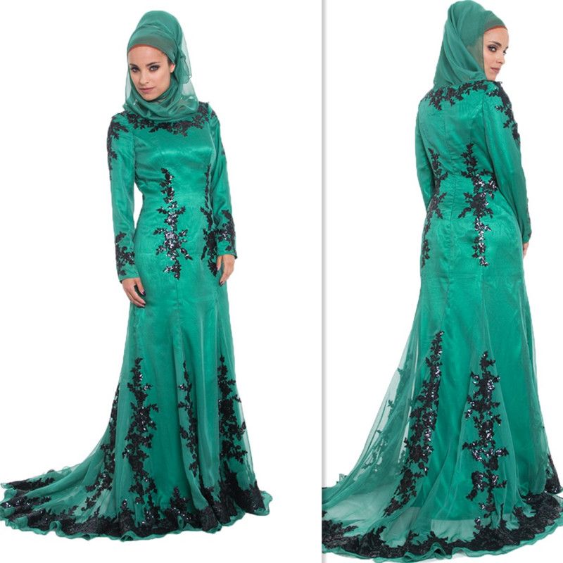 Muslim Hijab Evening Dresses