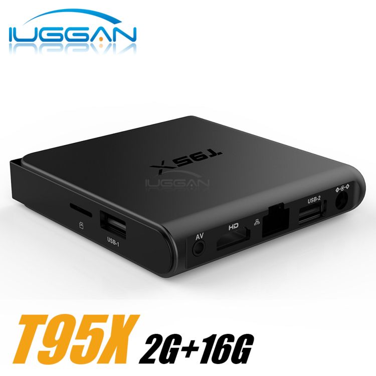 Android Ott Tv Box 6.0 Amlogic S905x Box T95x 2gb 16gb Wifi 2.4g Pre ...