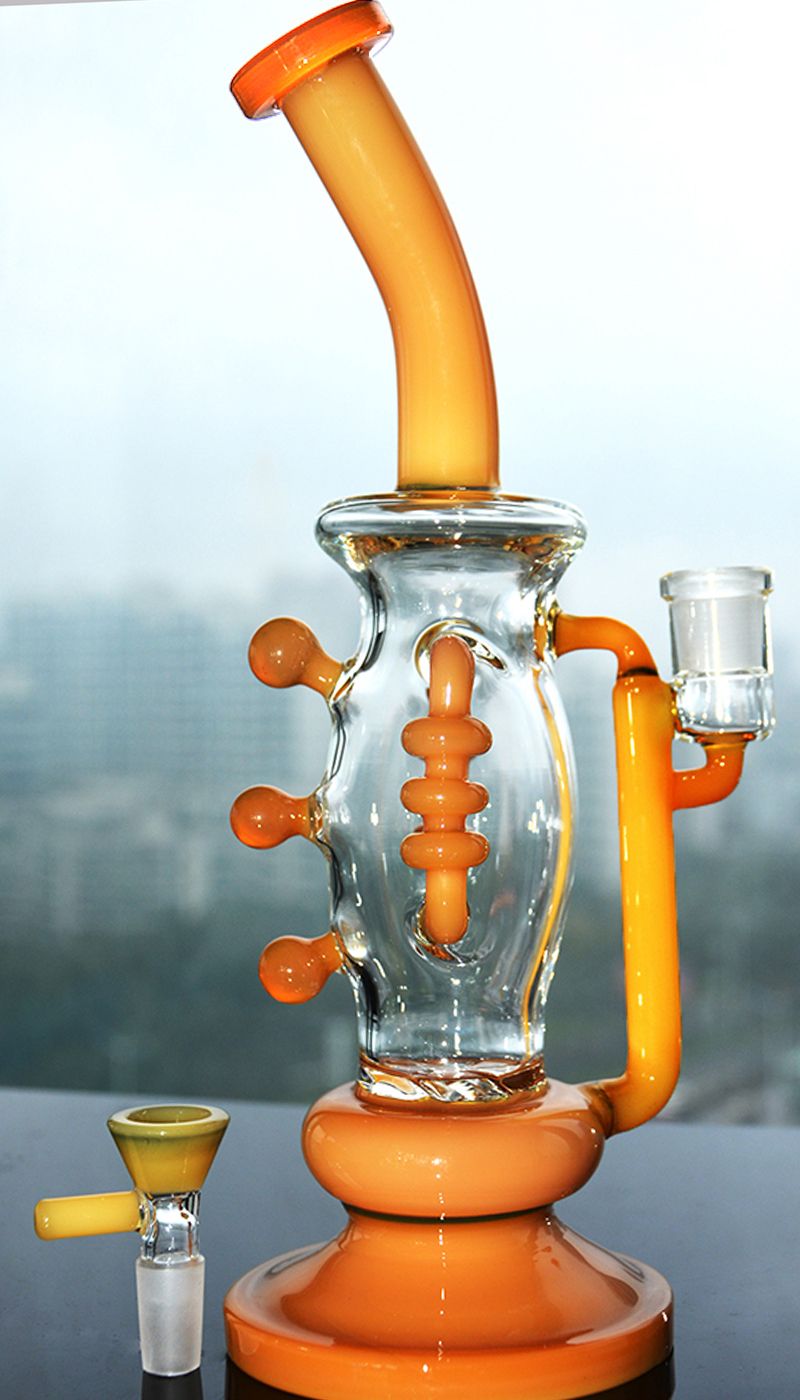 2019 Unique 14MM JOINT Colored Water Bong Pinkycolor Glass Bongs Oil ...