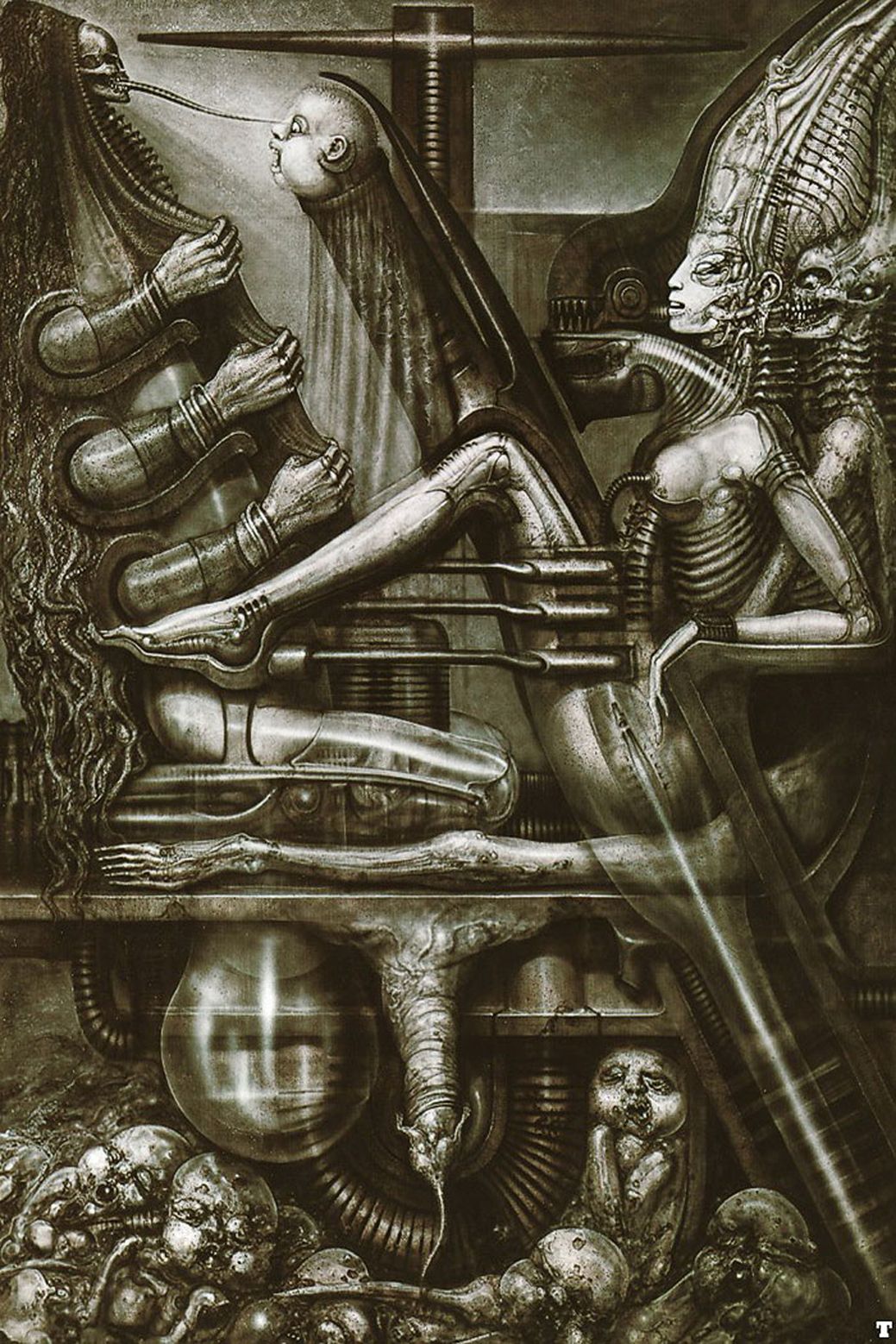 2021 Art Poster Hr Giger Li II Fabric Poster 36 X 24Decor 017 From ...