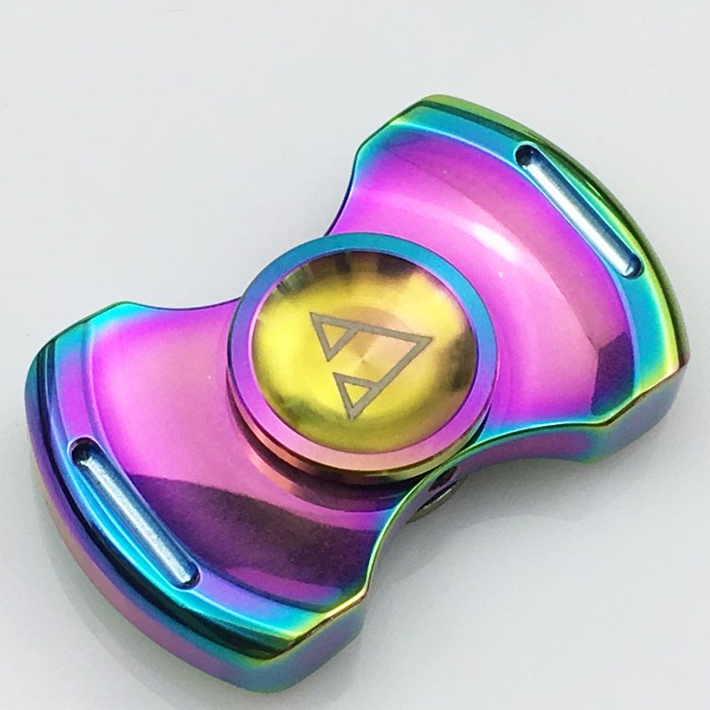 Beyblade Rotablade Edc Hand Spinner Fidget Spinner Premium Rainbow ...