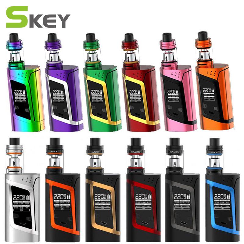 Smok Alien Kit 3ml New Colors With Alien 220w Tc Box Mods 3ml Tfv8 Baby ...