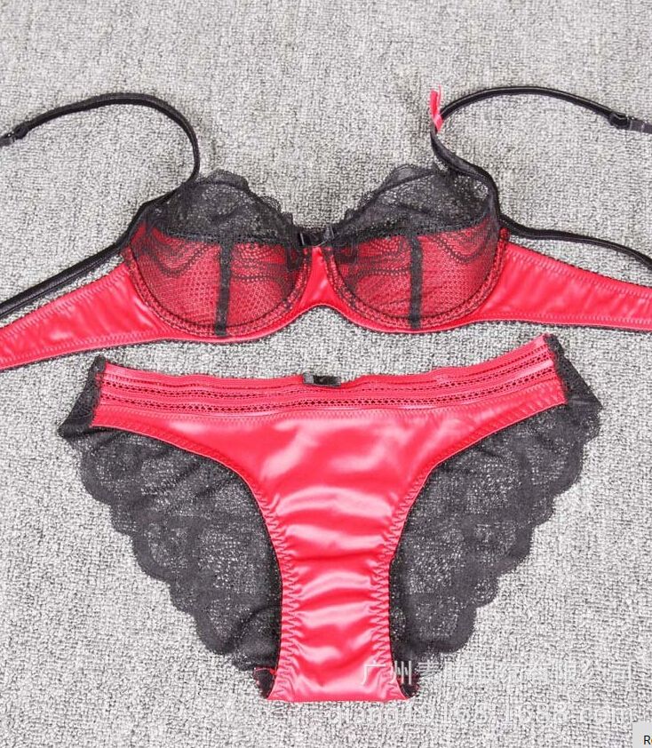 2019 AAA New Women Lace Bra Set Sexy Embroidery Push Up Underwear Sets ...