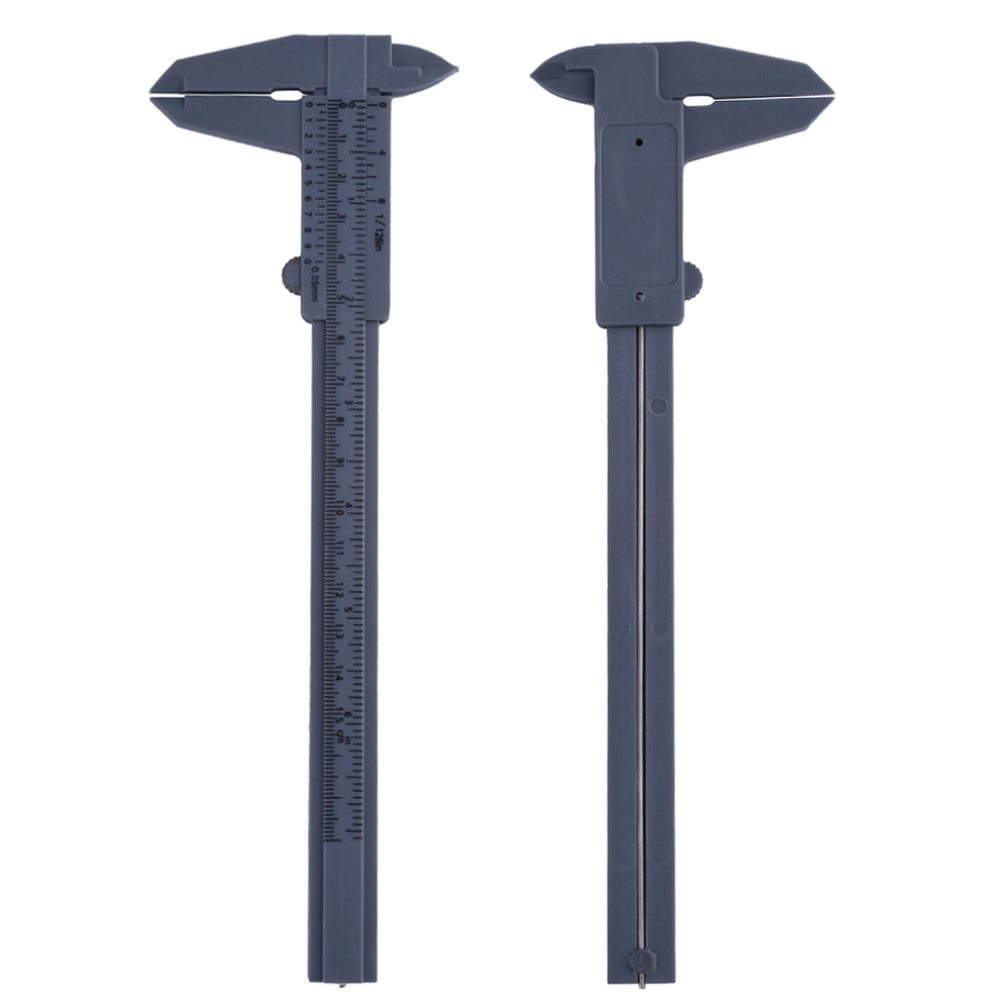 2021 6150mm Plastic Vernier Caliper Student Caliper Simple Caliper ...
