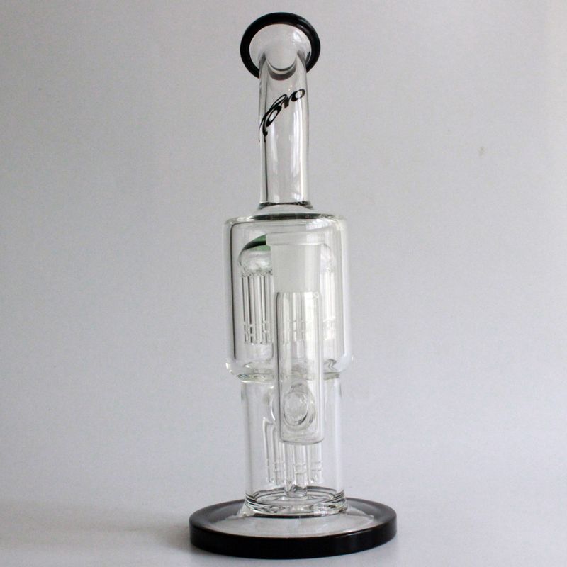 Best 10toro Glass Bong 13/7Arm Glass Oil Rig Percolator Bongs Water ...