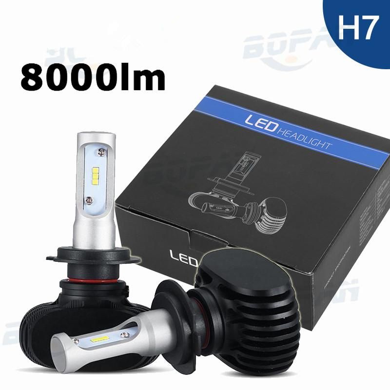 Wholesale H7 Car Headlight Conversion Kit 8000lm CSP CREE LED Chips ...