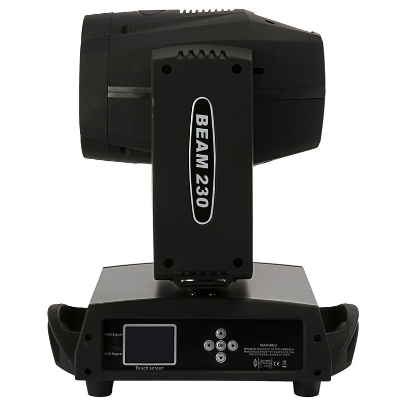 IMRELAX Double Prism Sharpy Beam 230W 7R Moving Head Light With G Clamp Base Fast Silent Beam ...