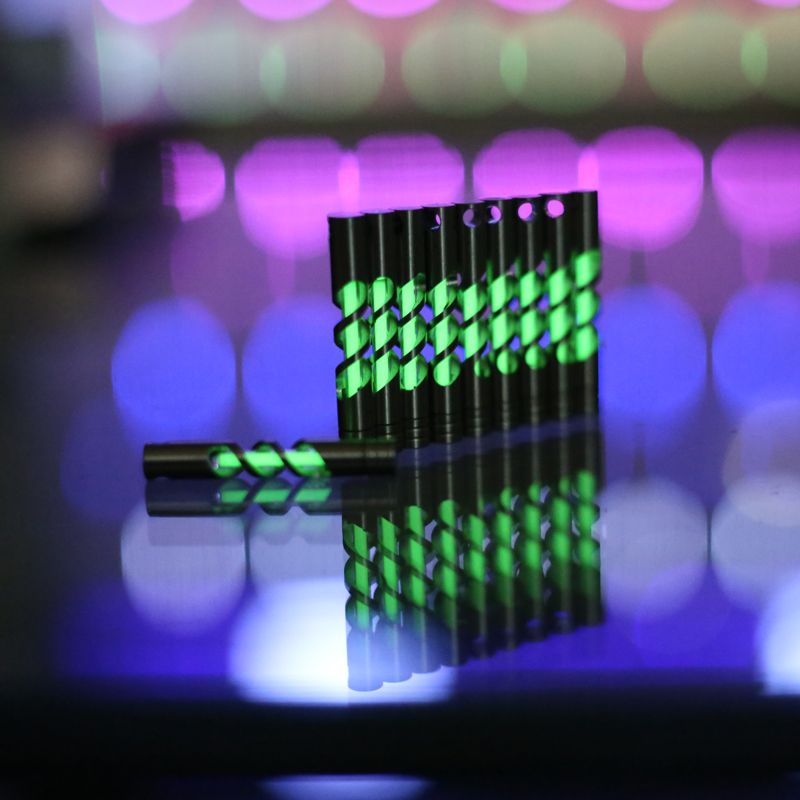 2021 Tritium Light Stainless Steel Key Ring With Tritium Tube 3mm*22 ...