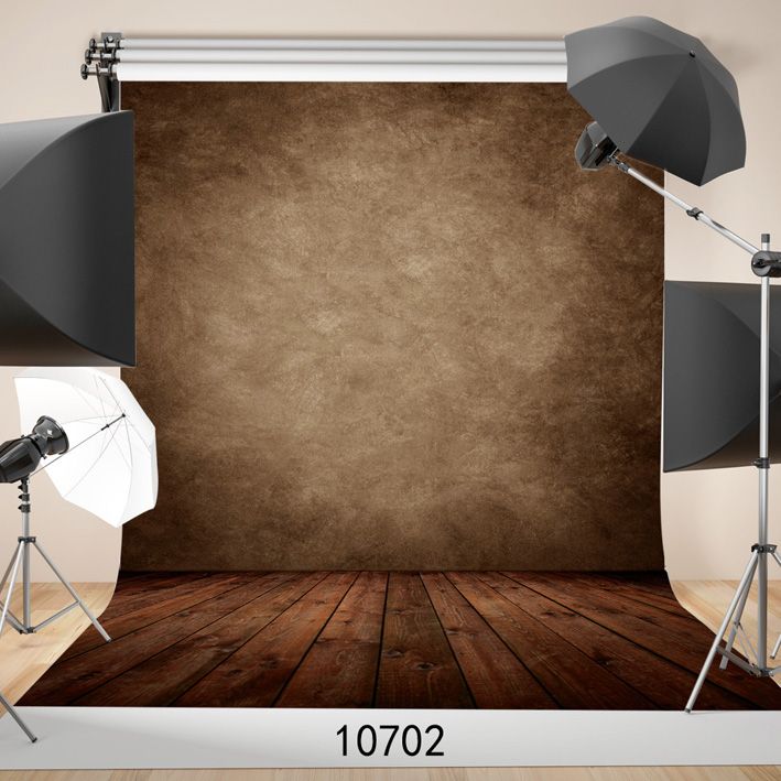 2019 Solid Color Brown Vinyl Backdrop Photo Studio Props Children Baby ...