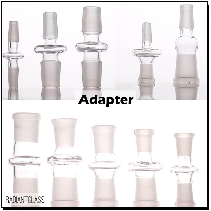 2019 Glass Adapter Glass Adapters Female Male 10mm 14mm 18mm To 10mm ...