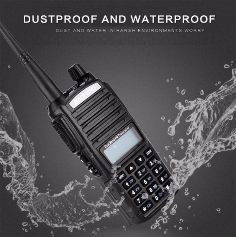 Baofeng UV 82 Walkie Talkie Uv 82 Portable Radio CB Ham Radio Vhf Uhf ...