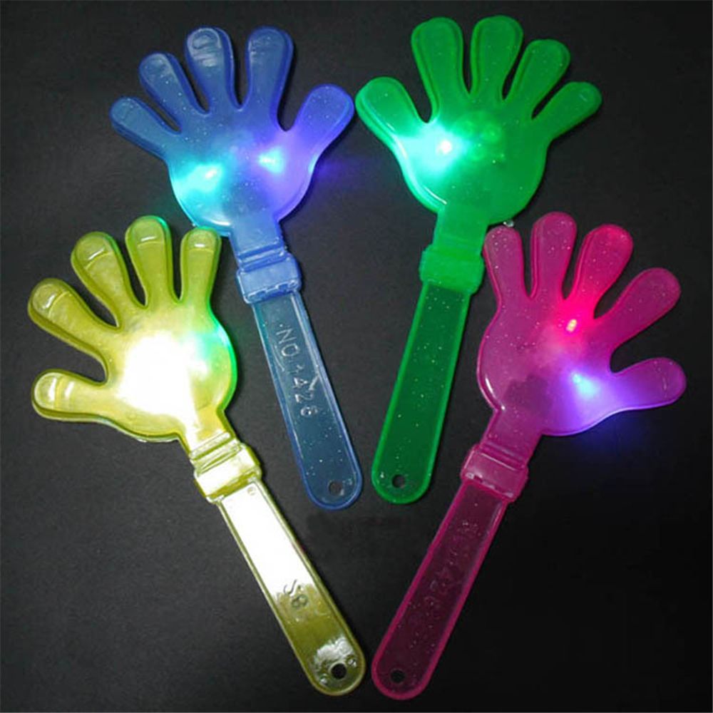 Acheter 28cm LED Luminescent Main Clap Concert Accessoires En Plastique ...