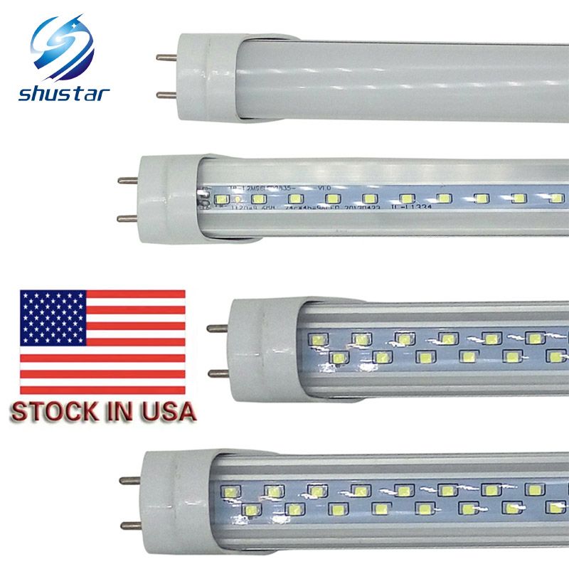 Stock In USA T8 G13 4ft Led Tube 1.2m Lights 22W 28W Cool White Led ...