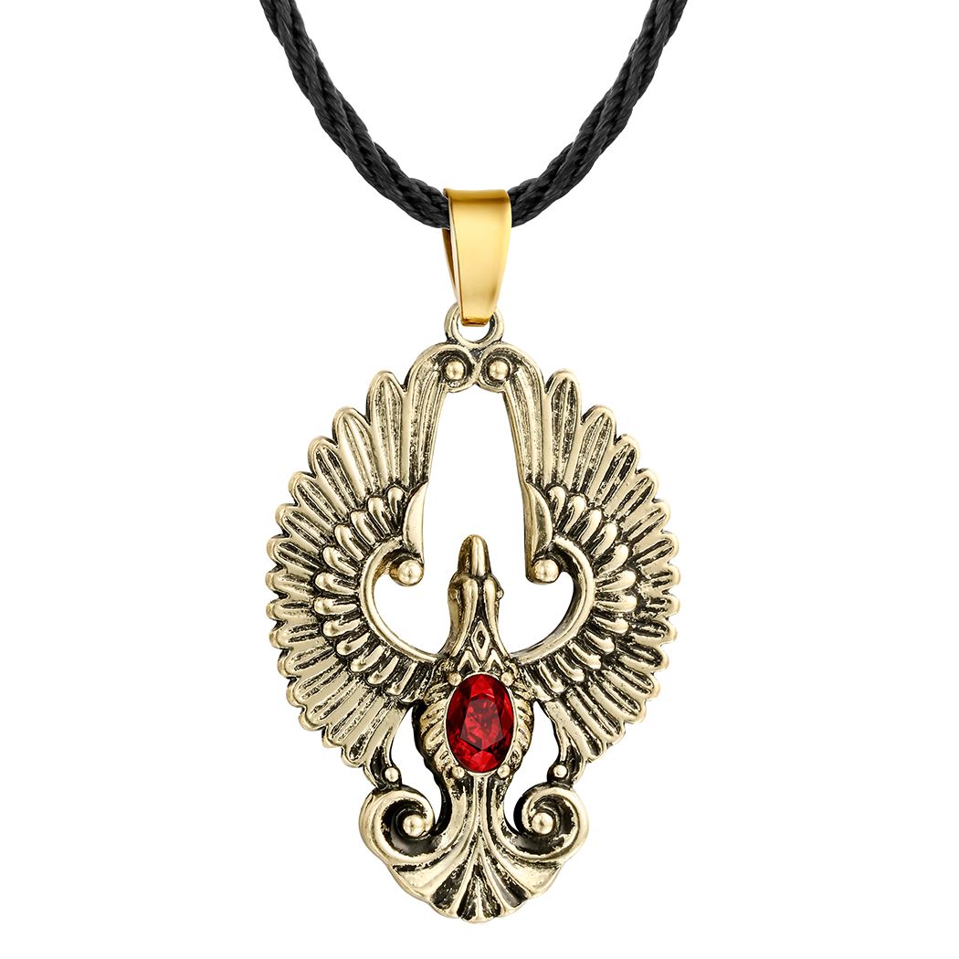 Wholesale Phoenix Bird Pendant Necklace For Mens Women Animal Long ...