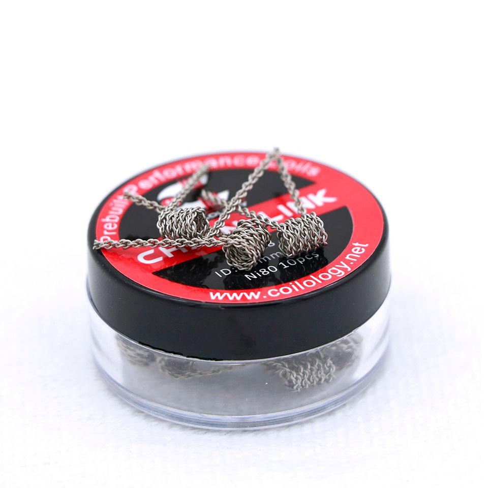Stapled clapton coils - rilodock