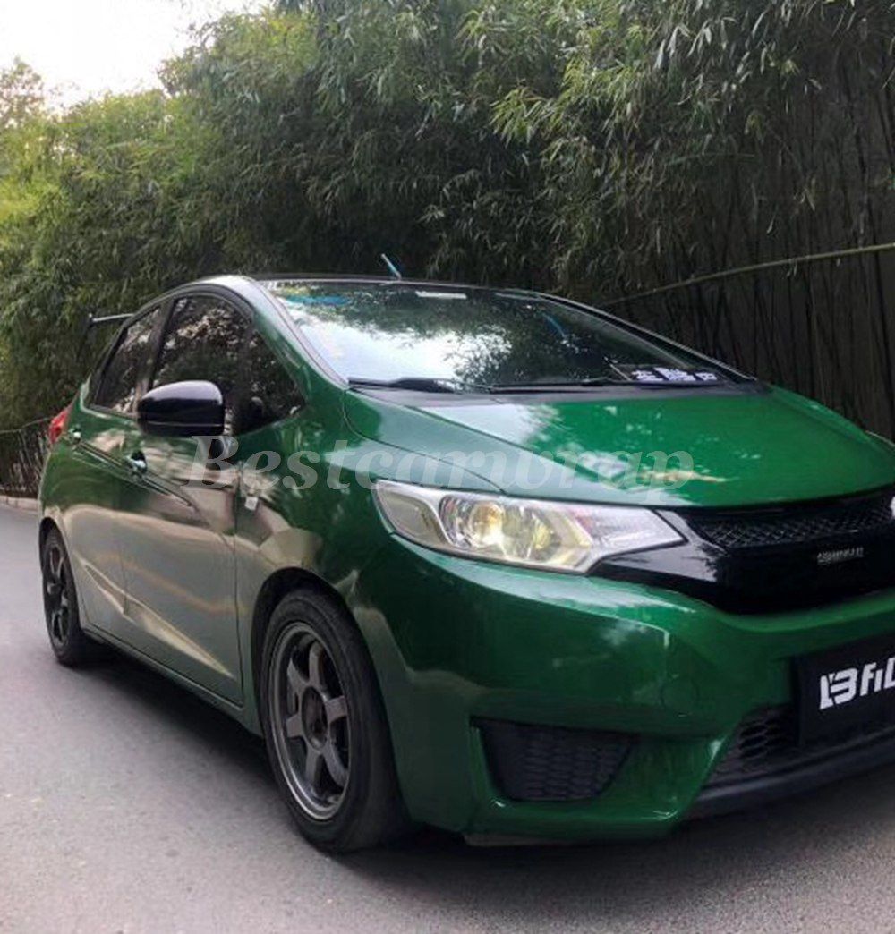 2020 2019 Gloss Dark Green Vinyl Wrap For Whole Car Wrap Covering With ...
