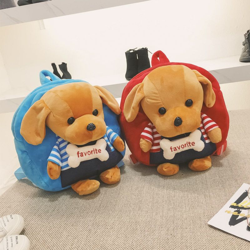 Kids Shoulders Bags Bear Plush Backpack Toy Bear Children Backpack ...