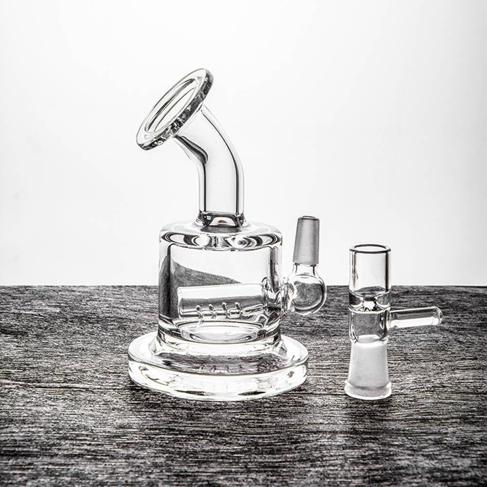 2019 Small Bongs Percolators Mini Dab Rig Glass Water Pipes Colored ...