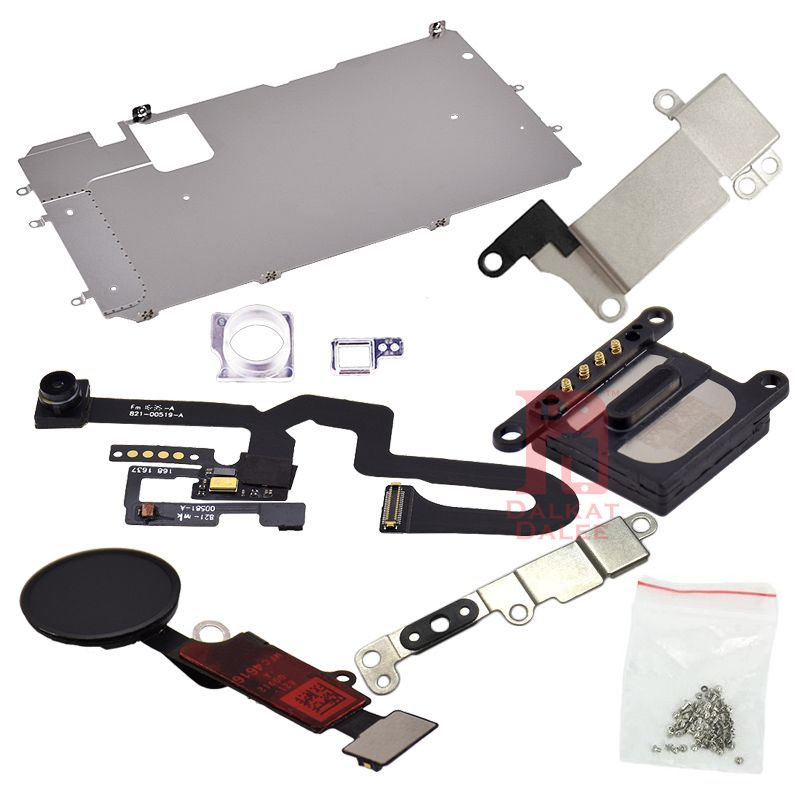 For Iphone 7 Plus LCD Repair Parts Metal Plate Kit Front Camera Screws ...